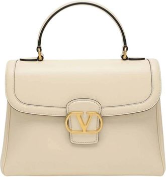 Valentino Garavani Femme, Sacs, Beige, Taille: ONE Size Élégant sac à bandoulière pour le travail
