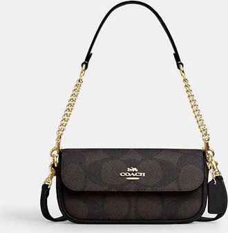 Coach Hailey Tasche mit Umschlag aus Signature-Canvas