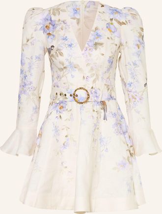 Zimmermann Leinenkleid Luna weiss