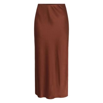 Kaffe KAlotte Rock - - Skirts - Damen - Braun - 2XL