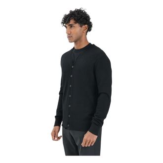 Patrizia Pepe Homme, Pulls, Noir, Taille: XL Gilet Court