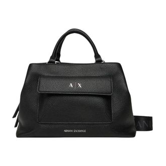 A|X Armani Exchange Sac &agrave; main moyen - Femme - Sacs - Noir - Taille: ONE Size