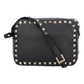 Valentino Garavani Hobo Bags - Rockstud Crossbody Bag - Gr. unisize - in Schwarz - für Damen