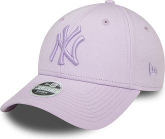 New Era New York Yankees MLB League Essential Tonal Purple 9Forty Adjustable Women Cap - One-Size