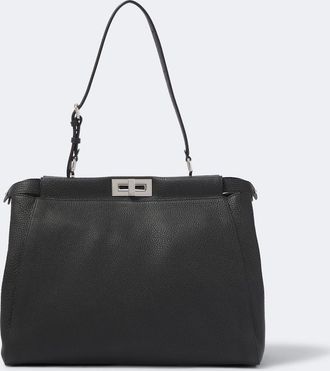 Fendi Cabas Peekaboo en cuir