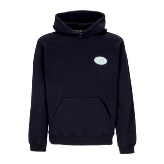 Iuter Schwarzer Hoodie mit K&auml;ngurutasche - - Sweatshirts & Hoodies - Herren - Schwarzk - XS