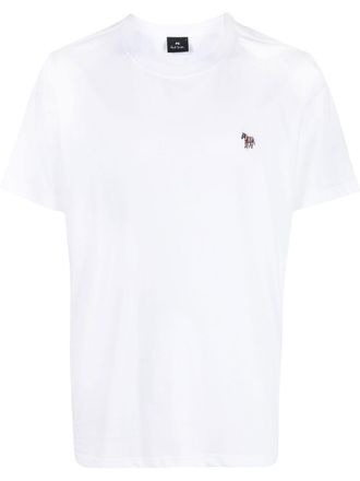 Paul Smith t-shirt &agrave; logo Zebra - Blanc
