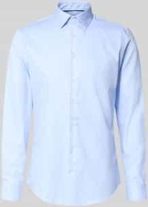 Jake*s Slim Fit Business-Hemd mit Kentkragen