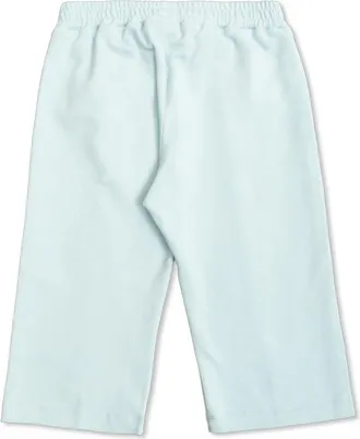 Fendi Cotton-Blend Logo Shorts - Blue