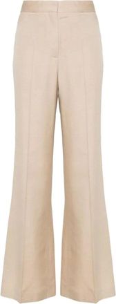 Stella McCartney Femme, Pantalons, Beige, Taille: 38 FR Iconic Pants