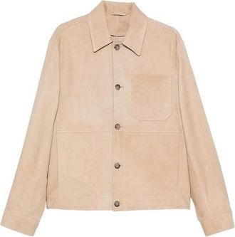 Altea Blouson En Cuir - Beige