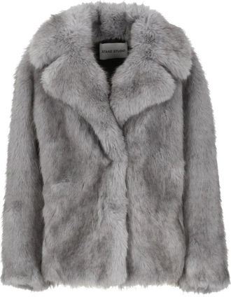 Stand Studio Stand Studio, Femme, Vestes, Gris, Taille: 36 FR Valentina Jacket