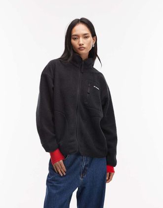 Columbia Exclusivit&eacute; ASOS - Columbia - Flow Finder - Polaire &agrave; fermeture &eacute;clair - Noir