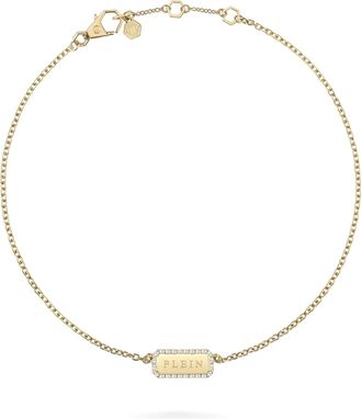 Philipp Plein Halskette - Halskette Plein Tag - Gr. unisize - in Gold - für Damen