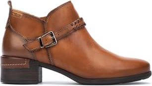 Pikolinos Bottines à Talon en Cuir Malaga pour Femme Color Brandy