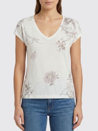 Avant Toi T-shirts en jersey de lin floral