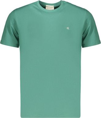 Calvin Klein gr&uuml;nes Baumwoll-Herren-T-Shirt