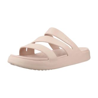 Crocs Femme, Chaussures, Rose, Taille: 37 EU Getaway Strappy