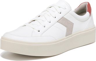 Dr. Scholls Shoes Womens Madison Lace Sneaker Oxford, White Smooth, 7.5