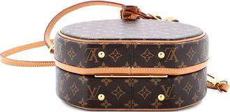 Louis Vuitton Petite Boite Chapeau Bag Monogram Canvas crossbody bag - Marron