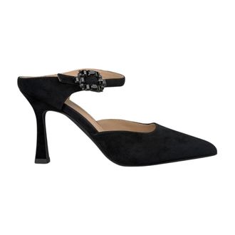 Alma En Pena Schuh mit juwelenbesetzter Schnalle am Absatz - - Shoes - Damen - Schwarzk - 41 EU