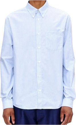 A.P.C. A.p.c. - Chemise New Greg - Homme - Chemises - Bleu - Taille: M