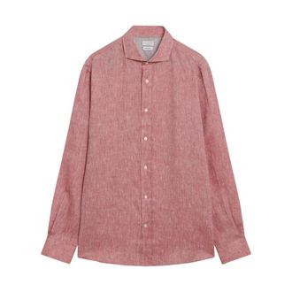 Brunello Cucinelli Herren, Shirts, Orange, SGr&ouml;&szlig;e