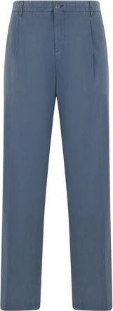 Fedeli Homme, Pantalons, Bleu, Taille: 5XL Chino Pantalons