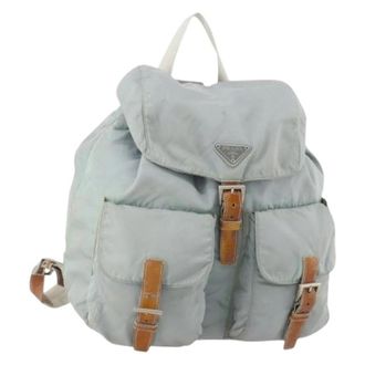 Prada Pre-owned Vintage Rucksack - - Pre-owned - Damen - Blau - ONE SIZE