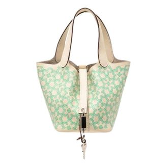 Herm&egrave;s Pre-owned Picotin Lock 14 - Femme - Pre-owned - Vert - Taille: ONE Size