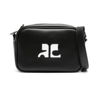 Courr&egrave;ges Reedition Camera Crossbody - - Bags - Damen - Schwarzk - ONE SIZE