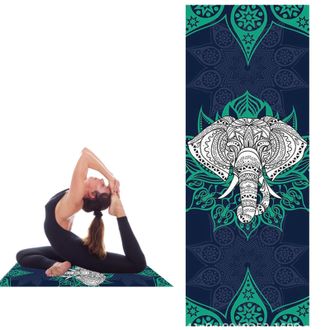 Generic Yoga -Decke | Super weiches Tuch ohne Schlupf-Reisetuch-Feuchtigkeits-Docht-Schwei&szlig; absorbierende hei&szlig;e Yoga-Handtuch-Fitness-Accessoires f&uuml;r Frauen u