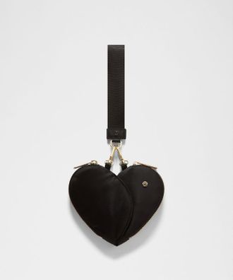 lululemon Doppelbeutel Herz - Gold