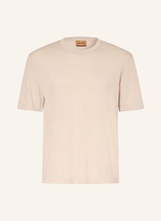 Mos Mosh Mos Mosh Gallery Strickshirt Mmgcrowe Mit Leinen braun