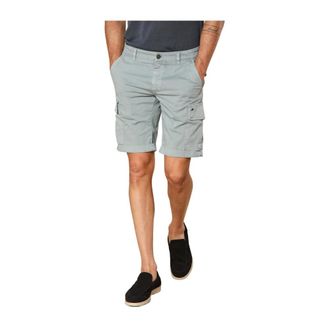 Mason's Homme, Shorts, Bleu, Taille: 3XL Slim Fit Cargo Bermuda Shorts