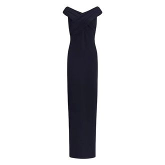 Ralph Lauren Robe Irene - Femme - Robes - Bleu - Taille: 36 FR