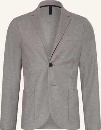 Harris Wharf London Harris Wharf London Piqu&eacute;-Sakko Slim Fit grau