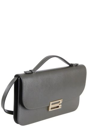 Victoria Beckham Clutches - Midi Dorian Clutch - Gr. unisize - in Gr&uuml;n - f&uuml;r Damen