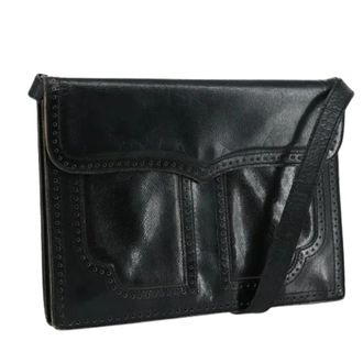 Saint Laurent Pre-owned Leder Schultertasche - - Pre-owned - Damen - Schwarzk - ONE SIZE