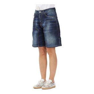 Dsquared2 Damen, Shorts, Blau, SGr&ouml;&szlig;e