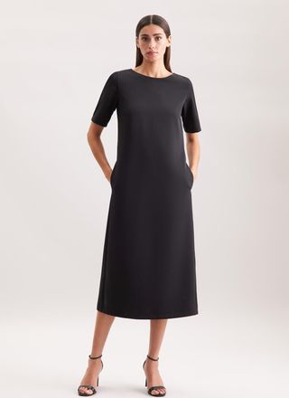 Seidensticker Damen Kleid - Regular Fit - Unifarben - Kurzarm - Rundhalsausschnitt - T-Shirtkleid