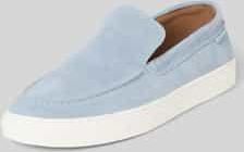 Poelman Loafer aus echtem Leder mit Logo-Detail