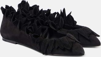 Alaia Alaïa Ballerinas Petal aus Veloursleder