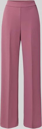 Rinascimento Straight Fit Stoffhose mit B&uuml;gelfalten