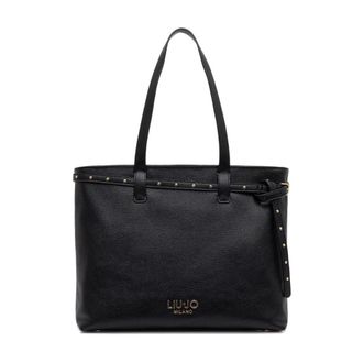 Liu Jo Umh&auml;ngetasche mit Nieten-G&uuml;rtel - - Bags - Damen - Schwarzk - ONE SIZE