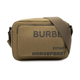 Burberry Sac bandouli&egrave;re textur&eacute; Pre-owned - Femme - Pre-owned - Brun - Taille: ONE Size