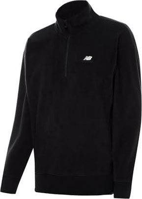 New Balance Athletics Polar Fleece 1/4 Zip, Noir, M