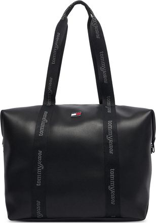 Tommy Jeans Handtasche Tommy Jeans Tjw Daily Elevated Tote AW0AW19046 Schwarz