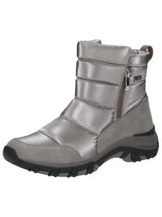 Caprice Damen Winterstiefel ohne Absatz Vegan Wasserabweisend, Braun (Taupe Comb), 38 EU