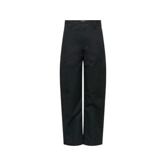 Jacqueline de Yong Jacqueline de Yong, Femme, Pantalons, Noir, Taille: 40 FR L32 Pantalon Droit Coupe D&eacute;contract&eacute;e